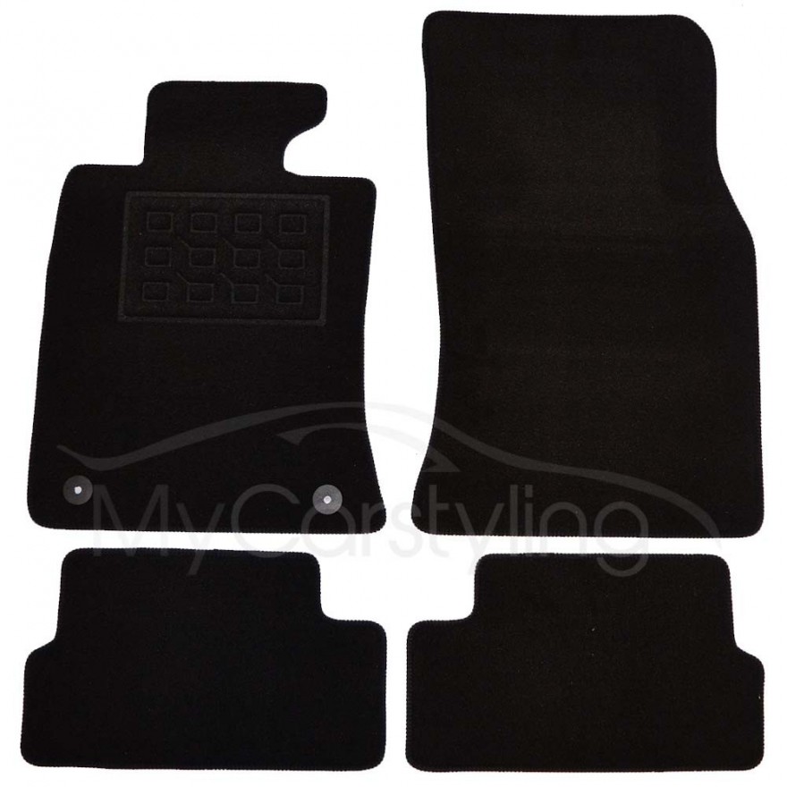 Luxe velours originele pasvorm automatten voor de Mini Cooper