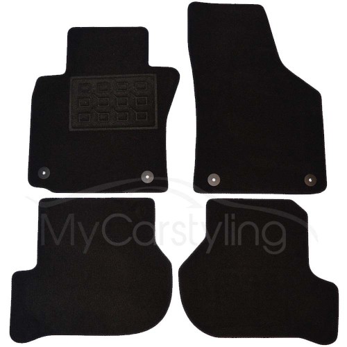 Luxe velours originele pasvorm automatten voor de Volkswagen Golf 5 3/5 ...